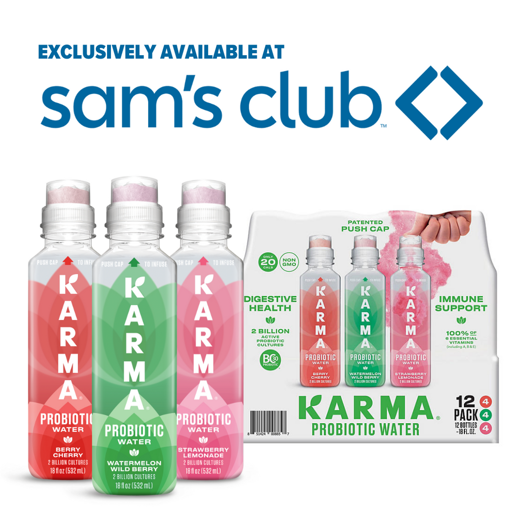 Sam's Club x Karma Probiotic Water – Karma Water